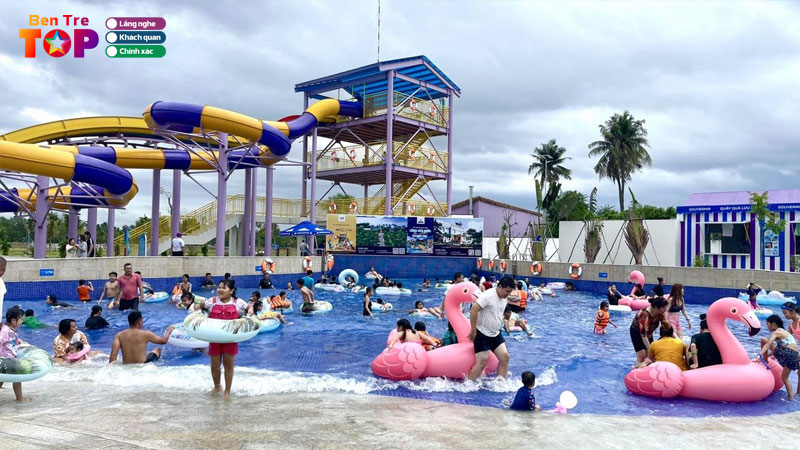 Công viên nước Bến Tre | TTC Mekong Aqua Park nổi tiếng