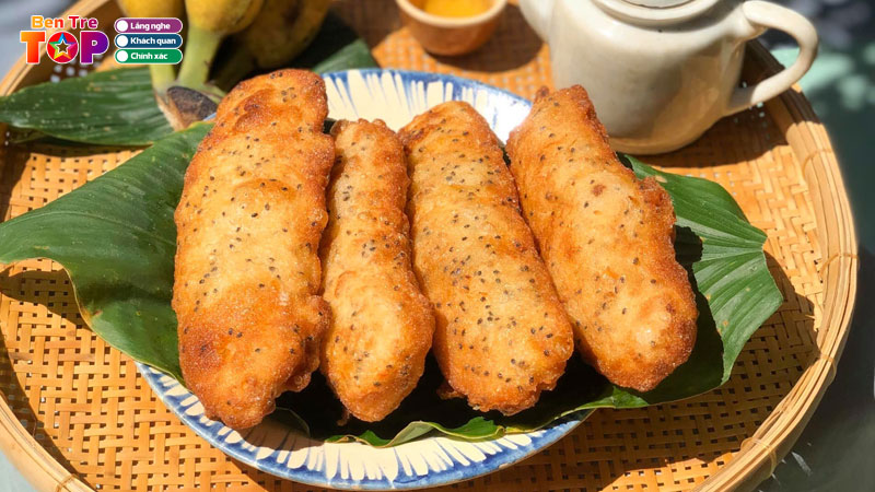 TOP 5 địa chỉ ăn bánh chuối chiên ở Bến Tre giòn thơm cực ngon